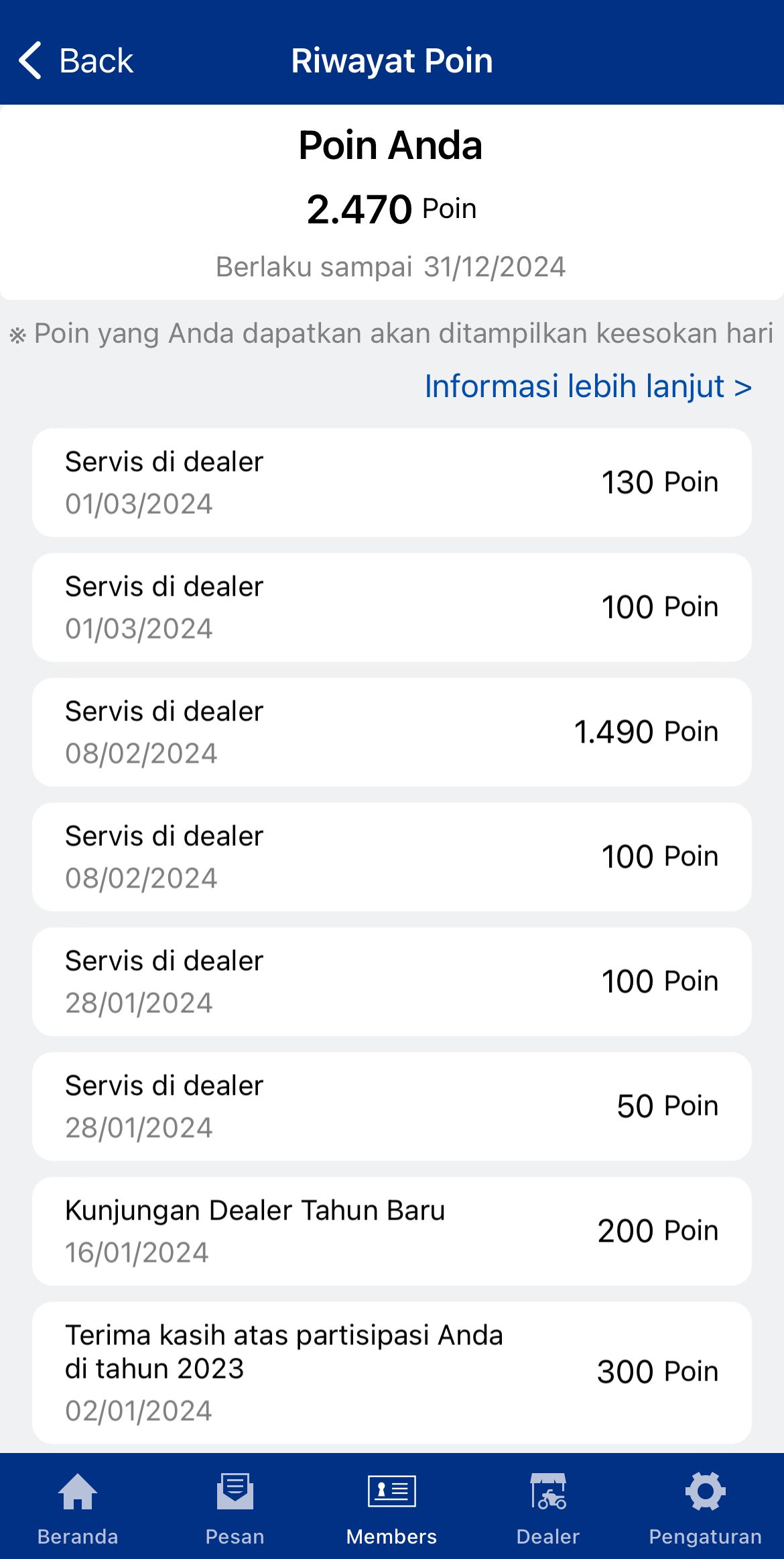 My Yamaha Motor Members